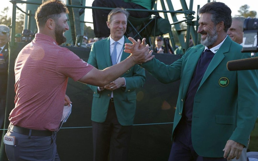 Jon Rahm y José María Olazábal presentes en el Masters de Augusta ...
